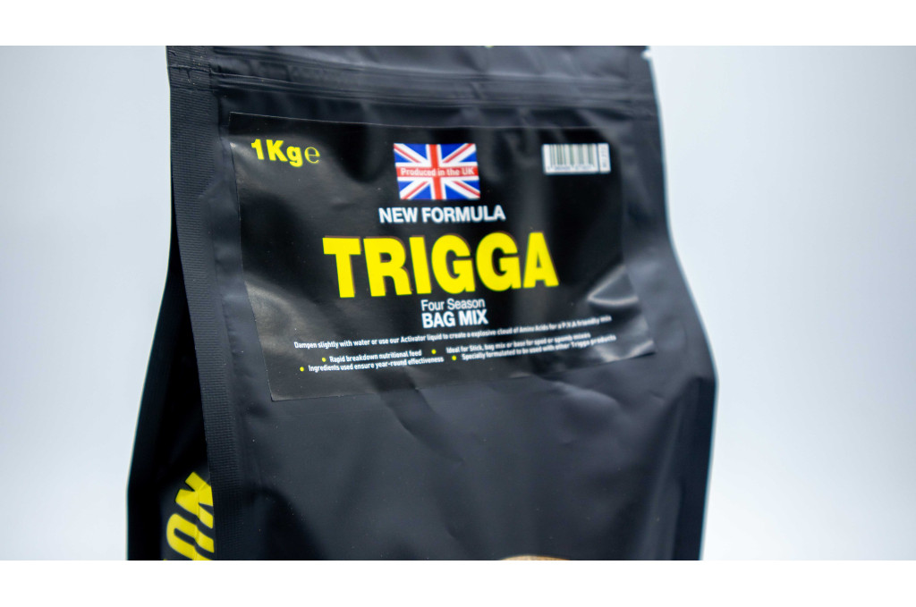 Nutrabaits - Trigga Active Bag Mix - Carp Bait - Boilies, Pop-Ups, Pellets